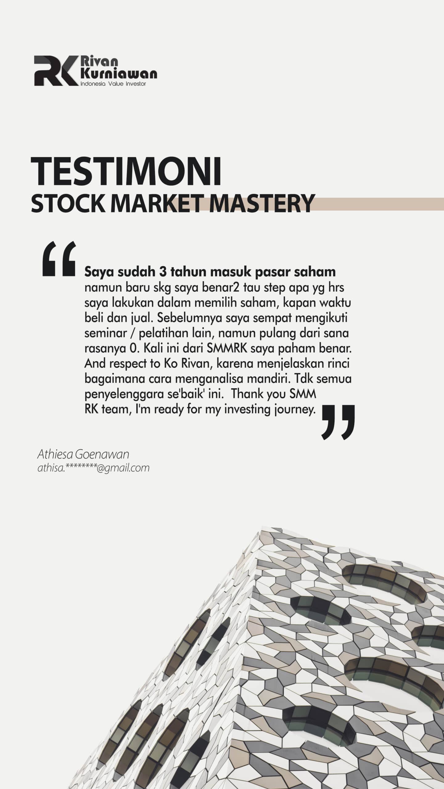 Stock Market Mastery 2021 Beginner & Full Session - Rivan Kurniawan