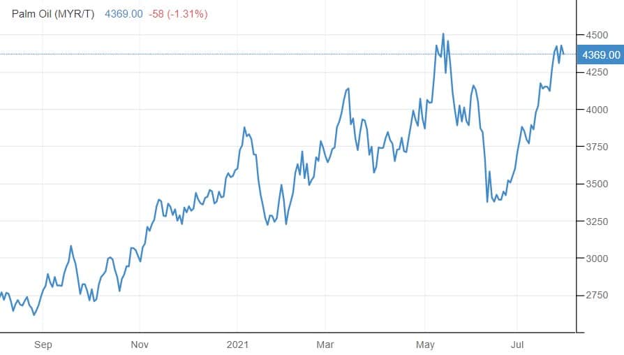 Harga CPO Mencapai Level Tertinggi, Waktunya Akumulasi?