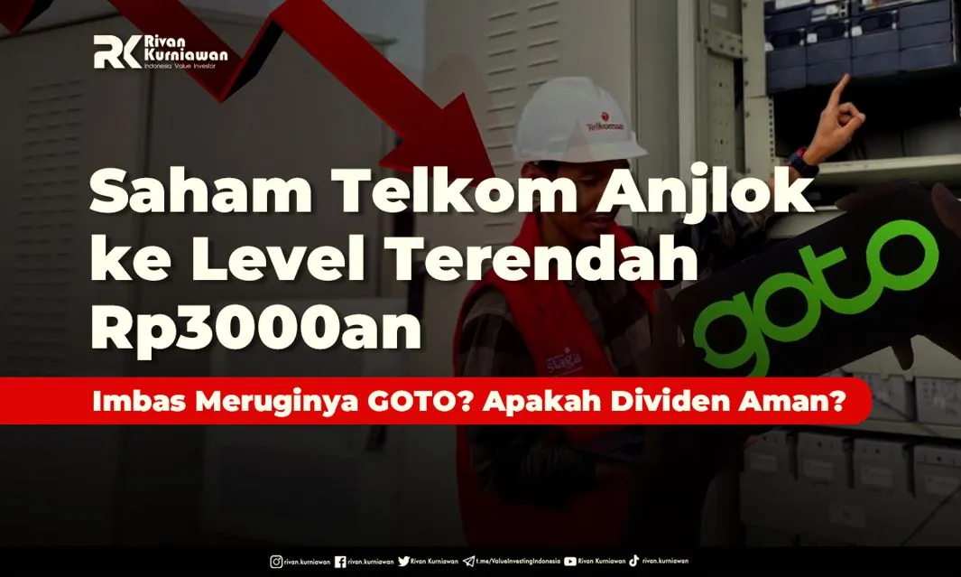 Saham Telkom Anjlok ke Level Terendah Rp3000an - Rivan Kurniawan