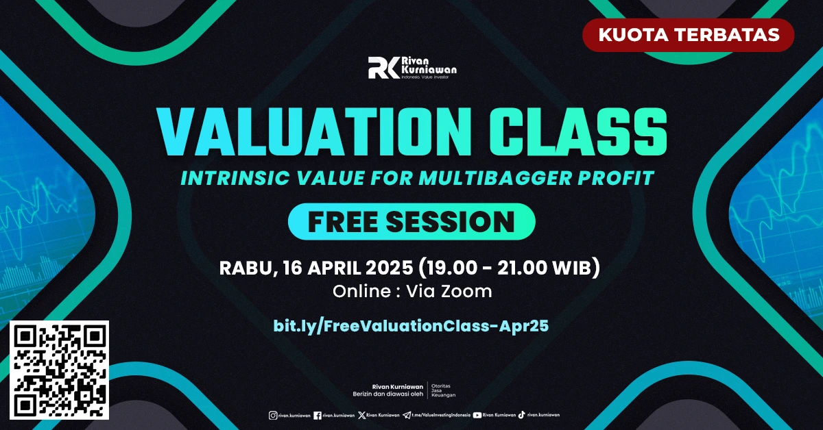 Free Session Valuation Class:- Rivan Kurniawan