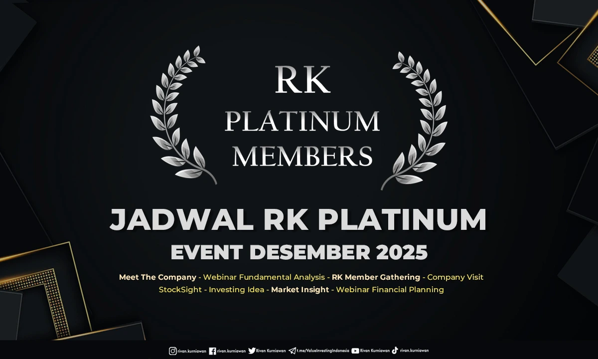 Jadwal RK Platinum - Desember 2025 - Rivan Kurniawan